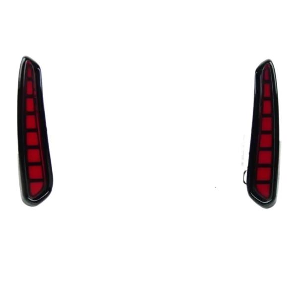 商品名:  Car LED Rear Bumper Lamps Compatible With Honda Civic Type R 2023 2024 Brake Light Turn Signal Backup Reflector La...