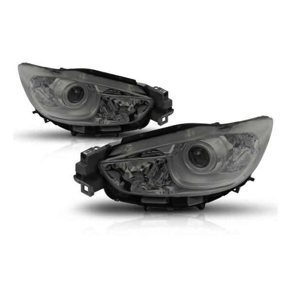 商品名:  UUFHENW Fits Chrome/Smoke Crystal Corner Projector Headlight Lamp Driver Side&amp;Passenger Side -Lighting Technol...