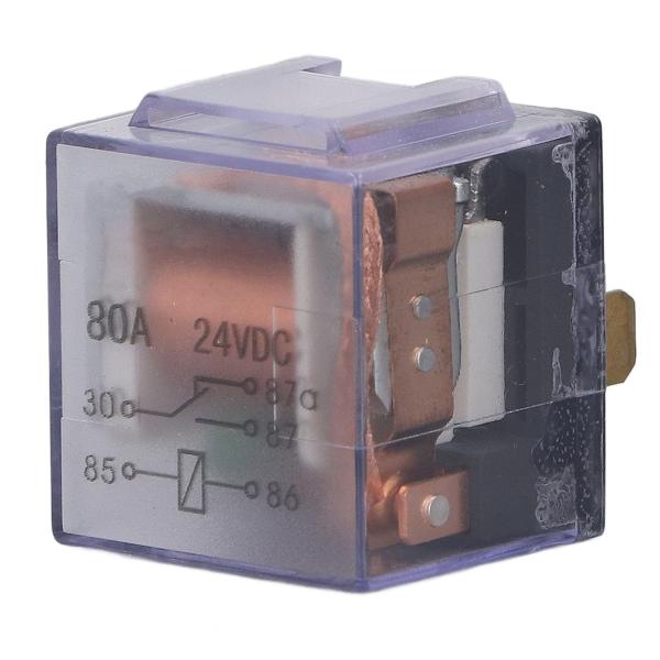 商品名:  Split Relay, SPDT 5 Pin Relay Wear Acrylic Housing 10PCS DC24V 80A High Current Welding for Automotive (with Indic...