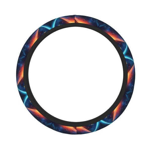 商品名:  15 inch Universal car Steering Wheel Cover, Science Fiction Future Double Layer Thick Steering Wheel Cover, Steeri...