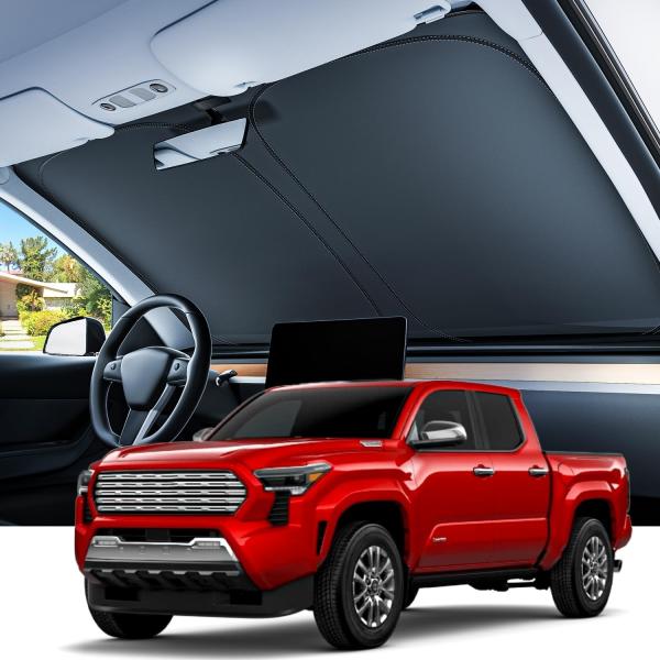 商品名:  REEVAA 2025 Upgraded Car Windshield Sun Shade [99% Sun Protection for Ultimate Interior Protection] Keep Cool, Fol...