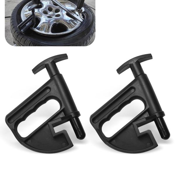 商品名: Anyhut タイヤチェンジャーツール 2個 丈夫なナイロンビーズクランプドロップセンターヘルパー オートバイ、車、トラックのタイヤ用 スプリング式プランジャーデザイン 傷防止 ユニバーサルフィット (2パック) Anyhut 2...