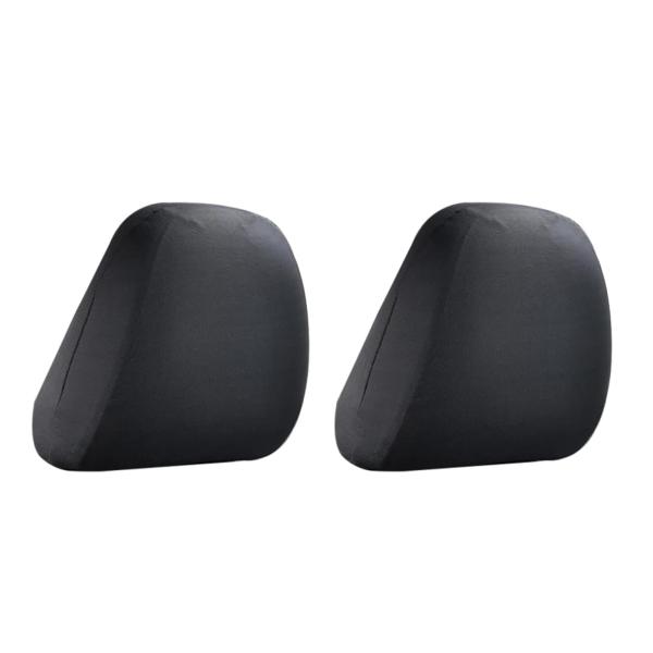 商品名: DACIRTY 車用ヘッドレストカバー、ソフトで通気性のあるシートヘッドレスト傷防止保護カバー2点、オールラウンド洗濯可能なダストカバー、車、トラック、内装保護アクセサリー用ユニバーサル(ブラック) DACIRTY 2 PCS S...