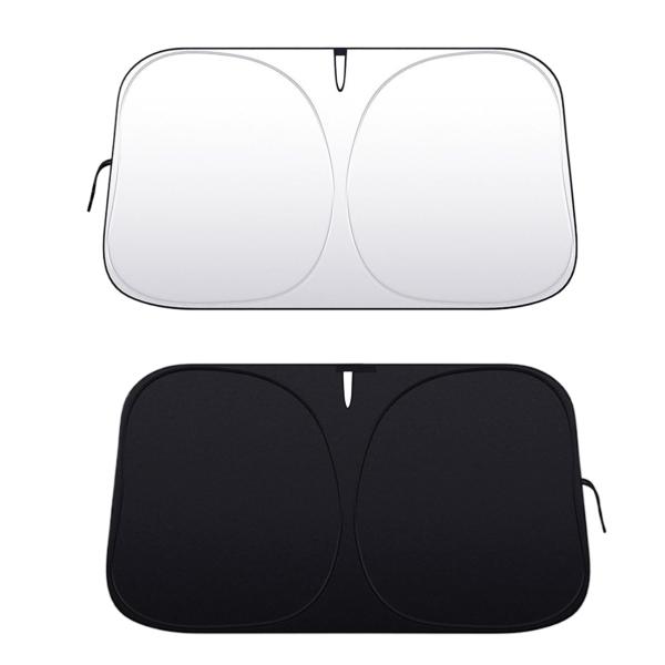 商品名: Lyxheth 車用フロントガラス用サンシェード、フロントガラス用サンブロッカー、折りたたみ式フロントウィンドウサンシェードサンバイザープロテクター、ユニバーサルブロック、UV光線、車のクーラー、自動車アクセサリーを保護、車、トラ...