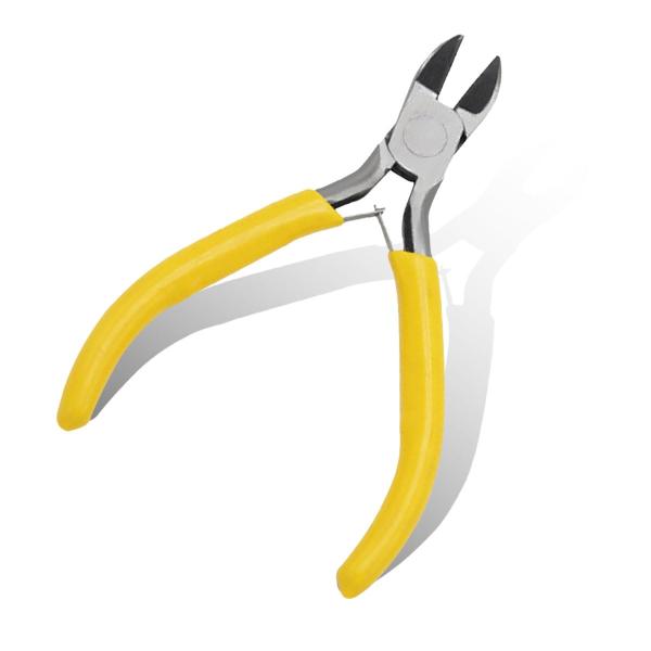 商品名: ZIMISI ミニワイヤーカッター、メタル非鋸歯状精密斜めノーズプライヤー、コンフォートグリップハンドル付き、ワイヤー切断、クラフト、ジュエリー作成用ユニバーサルカーアクセサリー(斜めノーズ) ZIMISI Mini Wire C...