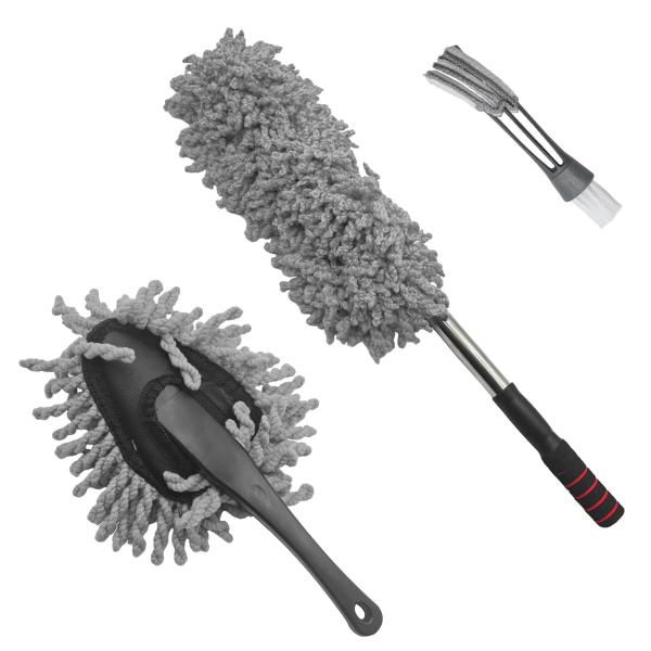 商品名:  Expandable Car Exterior Duster Kit, Microfiber No-Scratch Auto Dust Cleaning Brush, Multipurpose Washable Cleaning...