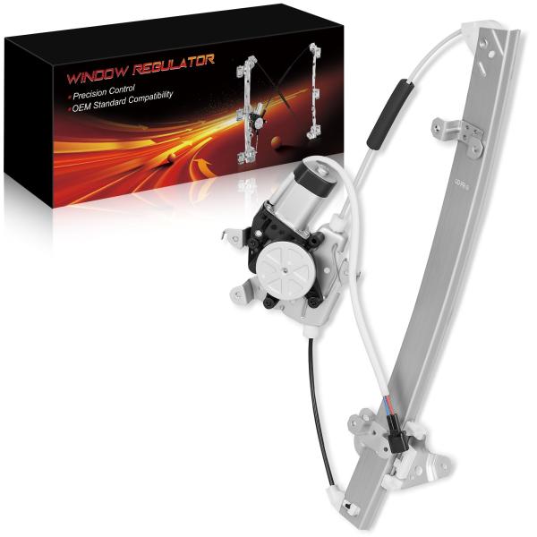 商品名: AOTPAT モーター付きフロント右助手席側パワーウィンドウレギュレーター:日産バーサ2007 2008 2009 2010 2011 2012、Versa 07 08 09 10 11 12、2ピン コネクター 交換用 OE# ...