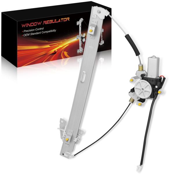 商品名: AOTPAT モーター付きフロント左運転席側パワーウィンドウレギュレーター:-Mazda MPV 2000 2001 2002 2003 2004 2005 2006、MPV 00 01 02 03 03 04 05 06、2ピン...