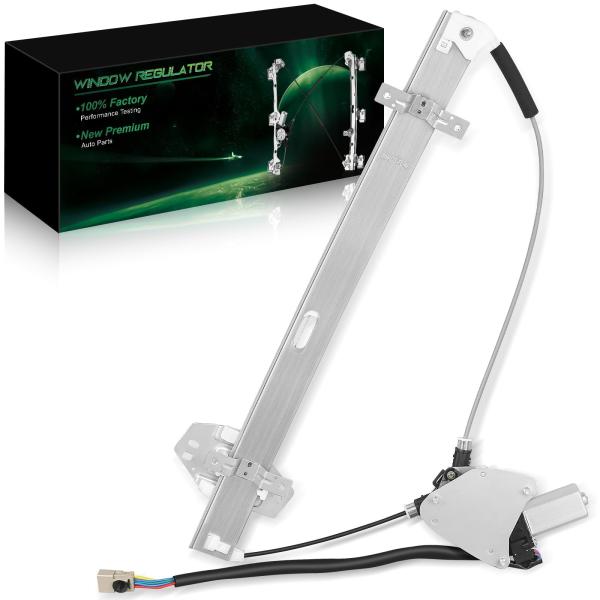 商品名: SZKAIDAG モーター付きフロント左運転席パワーウィンドウレギュレーター:ホンダオデッセイ1999 2000 2001 2002、オデッセイ99 00 01 02、4ピン付き、OE# 741-010 72250S0XA04 W...