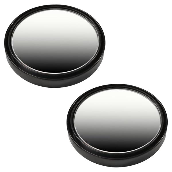 商品名:  GAOLAOSY 2PCS 2" Round HD Glass Convex Rear View Mirror, 360° Rotate Wide Angle Side Blind Spot Mirrors with Frame...