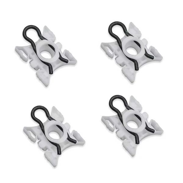 商品名: Titgo ウィンドウレギュレータースライドピボット4個 滑り止めウィンドウスライドジョーレギュレーター 防振ガラスリフトスライダークリップ ほとんどの車、トラック、SUVにユニバーサル(ホワイト) Titgoes 4 PCS W...