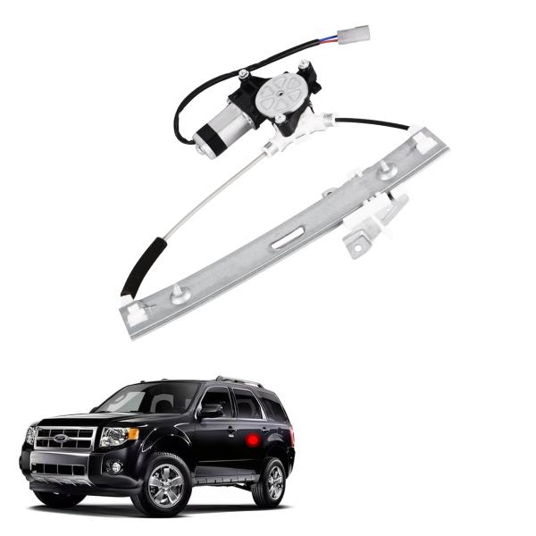 商品名: Predep リア左運転席パワーウィンドウレギュレーター モーターアセンブリ付き 2008-2012 Ford Escape、2008-2011 Tribute &amp; Mercury Mariner、交換用 751-712、...