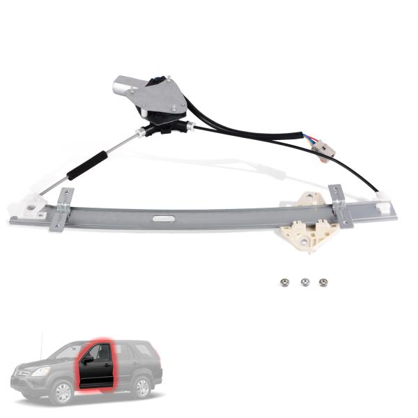 商品名: Predep フロント左運転席パワーウィンドウレギュレーター モーターアセンブリ付き 2002-2006 ホンダ CR-V 交換用 741-302 72250S9AA02 72250S9AA03に対応 Predep Front L...