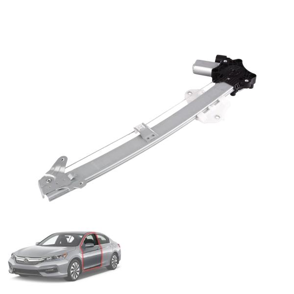 商品名: Predep フロント左運転席パワーウィンドウレギュレーター モーターアセンブリ付き 2013-2017 Honda Accord、交換用 748-017、72250T2AA11、72250-T2AA11に対応 Predep Fr...