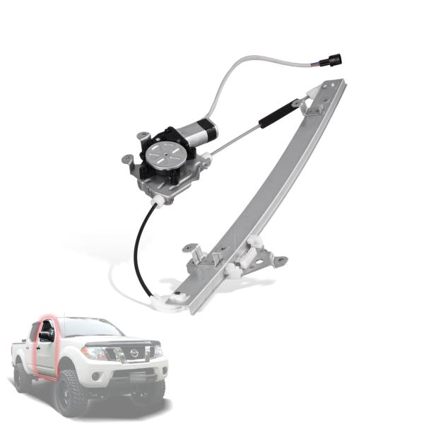 商品名: Predep フロント右助手席側パワーウィンドウレギュレーター モーターアセンブリ付き 2005-2015 日産フロンティア、2005-2010 パスファインダー、2005-2015 Xterra、2009-2010 Suzuki...