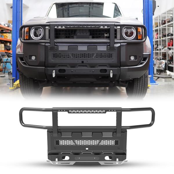 商品名:  CPW Front Bumper for Toyota Land Cruiser 250 2024-2026, Modular Design Compatible with Factory Parking and Front V...