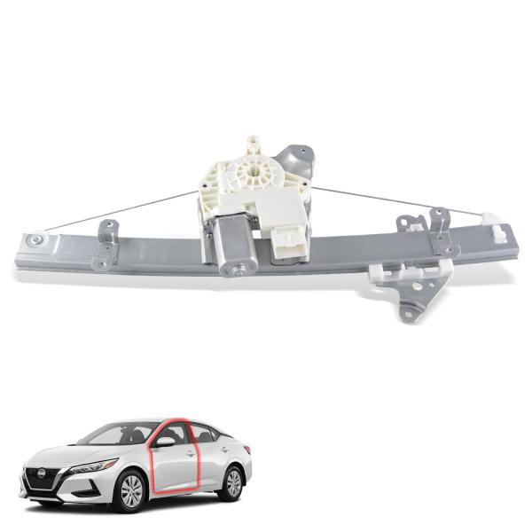 商品名: Predep フロント左運転席パワーウィンドウレギュレーター モーターアセンブリ付き 2020-2024 Sentra、交換用 80721-6LA0A Predep Front Left Driver Side Power Win...