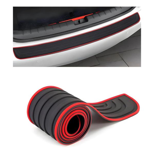 商品名:  Car Rear Bumper Protector Guard for Benz B 250 e (Hybrid) 2018?2022 2023 2024 W247,Anti-Scratch Rubber Cover Strip...