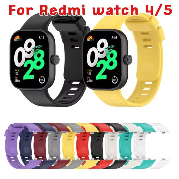 Redmi watch4 Redmi watch5用※Redmi watch5  lite/active用ではご使用いただけません。こちらは、ボタン止めタイプのシンプルで軽く、通気性の良い定番シリコン製！スポーツ、アウドドアなど気分に合わせ...