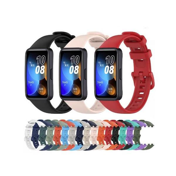 対応機種ファーウェイバンド8ファーウェイバンド9 ファーウェイバンド10こちらは、バックル止めタイプのシンプルで軽いシリコン製交換バンドです。気分に合わせて各色お楽しみ下さい！材質 シリコンゴム本数 1本※PCスマホのディスプレイの特性で実...