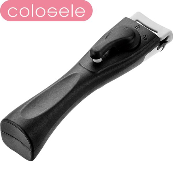 【サイズ・重量】サイズ：約185×43×55mm重量：約180g【材質】持ち手上部・レバー／ナイロン（耐熱温度160℃）、持ち手下部／フェノール樹脂（耐熱温度140℃）、開閉ボタン／ABS樹脂（耐熱温度80℃）、金属部／ステンレス鋼、挟み部...