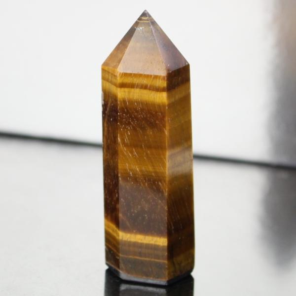 【パワーストーンの意味・言われ】タイガーアイ[虎目石]：金運・仕事運アップ、洞察力・判断力を養う【サイズ】 67mm×22mm×19mm（原石の最長部計測）【重量】 50g【産地】　ブラジル■天然石情報：タイガーアイ■石言葉（意味・効果）：...