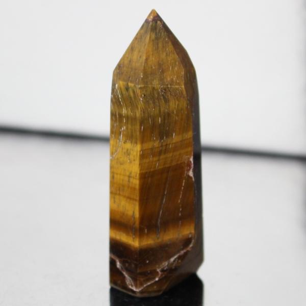 【パワーストーンの意味・言われ】タイガーアイ[虎目石]：金運・仕事運アップ、洞察力・判断力を養う【サイズ】 59mm×21mm×19mm（原石の最長部計測）【重量】 37g【産地】　ブラジル■天然石情報：タイガーアイ■石言葉（意味・効果）：...