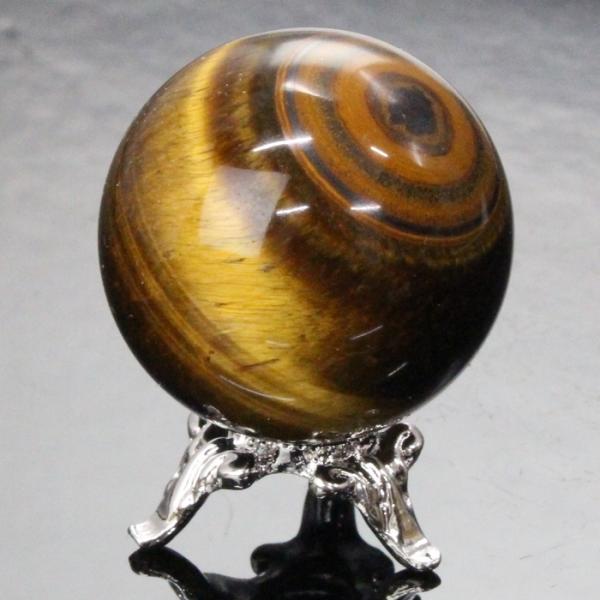 【パワーストーンの意味・言われ】タイガーアイ[虎目石]：金運・仕事運アップ、洞察力・判断力を養う【サイズ】直径 31mm【重量】 43g【産地】　ウルグアイ■天然石情報：タイガーアイ■石言葉（意味・効果）：洞察力、金運アップ、幸運、癒し、洞...