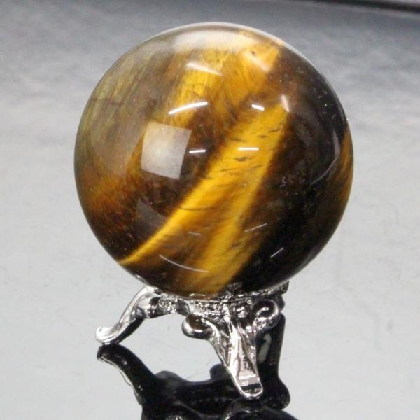 【パワーストーンの意味・言われ】タイガーアイ[虎目石]：金運・仕事運アップ、洞察力・判断力を養う【サイズ】直径 31mm【重量】 44g【産地】　ウルグアイ■天然石情報：タイガーアイ■石言葉（意味・効果）：洞察力、金運アップ、幸運、癒し、洞...