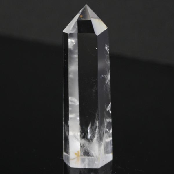 【パワーストーンの意味・言われ】水晶には「浄化、開運、願望成就、魔よけ」などの意味がありますが、万能的な石の特徴としての『調和・統合・強化』も併せ持ちます【サイズ】 77mm×22mm×16mm（原石の最長部計測）【重量】 44g【産地】　...