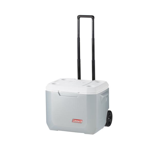 Coleman(コールマン) クーラーボックス エクストリームホィールクーラー 50QT 約47L アイスシルバー 2000033555 保冷力約5日 大容量 キャリー キャンプ アウトドア 釣り 部活 強力保冷 頑丈食べ物を入れる際は必ず...