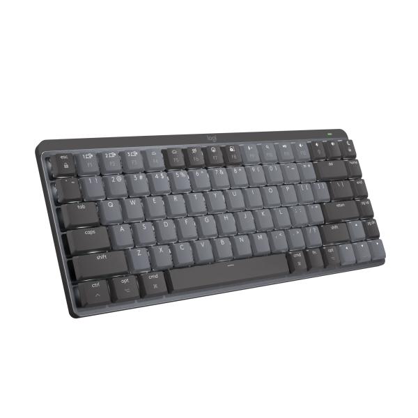 ロジクール KX850MSG MX MECHANICAL MINI for Mac ミニマリスト ワイヤレス メカニカル パフォーマンス キーボード US配列 茶軸 タクタイル テンキーレス 静かな打鍵感 Logi Bolt bluetoo...