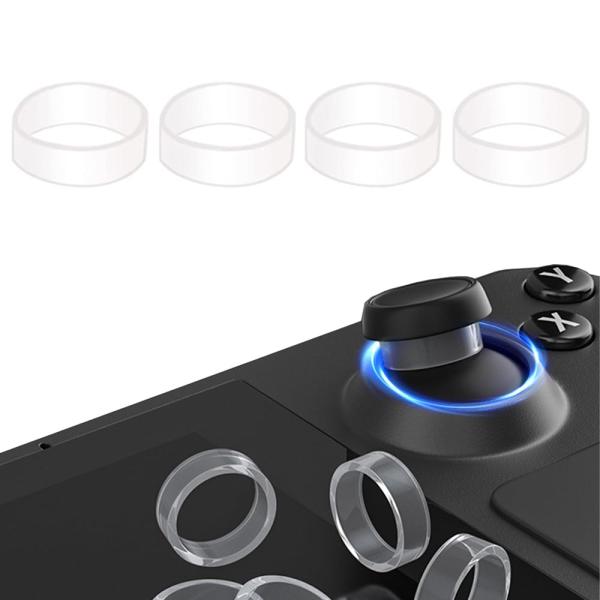 【スティック保護】Miimall対応ASUS Rog Ally スティック保護リング Rog Ally コントローラーリング 削れ防止 ドリフト現象防止 簡単装着 エイム向上 Rog Ally コントローラー 保護リング(4枚セット)【対応...