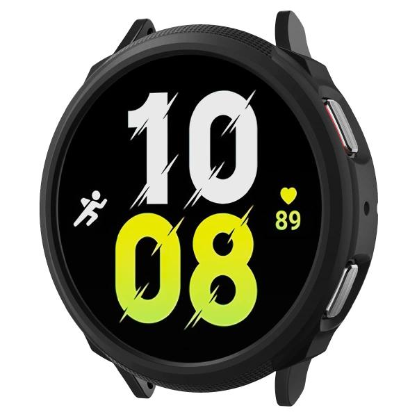 Spigen Galaxy Watch 5 / 4 44mm ケース スリム シンプル 軽量 保護カバー TPU 衝撃吸収 簡単な取り付け ギャラクシーウォッチ用 リキッド・エア AC S03138 (マット・ブラック)【対応機種】Gala...