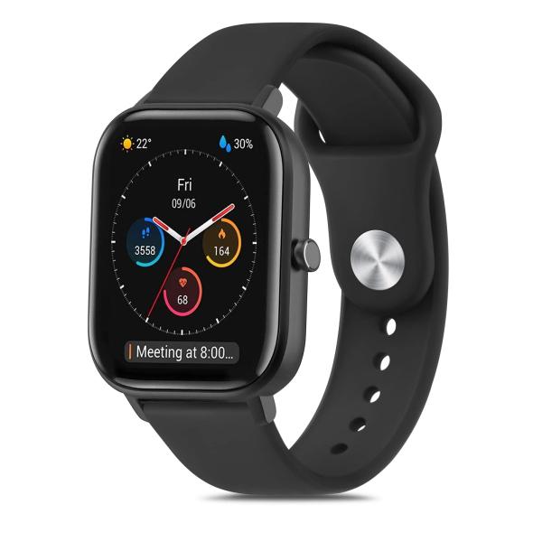 [Amzpas] 20mm バンド for Amazfit Active 2/GTS 4 Mini/GTS 4/GTS 3/GTS 2 Mini, Bip U Pro/Bip 3/Bip 3 Pro 交換ベルト 柔らかい シリコンバンド 調...