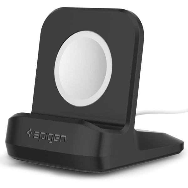 Spigen Apple Watch 充電 スタンド Apple Watch Ultra 2/1, Apple Watch 10/9/8/7/6/5/SE/4/3/2/1 対応 滑り止め 充電スタンド 充電 クレードル ドック SGP115...