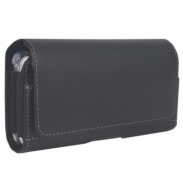 QBeau ベルトケース 携帯電話用 横型 2台収納スマホポーチ iPhone12 Pro Max iPhone11 Pro Max iPhone XS Max iPhone8 Plus iPhone7 Plus iPhone6s Plus...