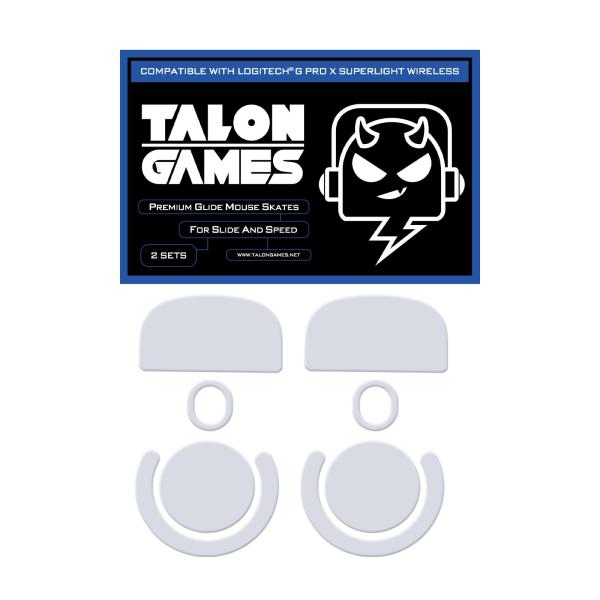 TALONGAMES マウスソール ロジクール Logicool G Pro X Superlight Wireless ワイヤレス 用 2セット入り プレミアム グライド マウススケート マウスフィート 用 2sets 高耐久 超低摩擦 ...