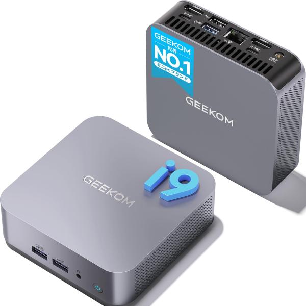 「超長寿命」GEEKOM GT13 Pro ミニPC 第13世代 i9-13900HK搭載 最大5.4GHz 最速 32GB+1TB (最大128GB+6TB SSDまで拡張可能) 4画面8K出力 USB4（Oculinkより安定） 高性能...