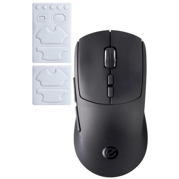 エレコム ゲーミングマウス ワイヤレス 無線 2.4GHz / 有線 両対応 V custom 充電式 54g 軽量設計 26000DPI 650IPS 50G 距離センサー搭載 つまみ持ち用 ブラック M-VM610BK最適って、最強。エ...