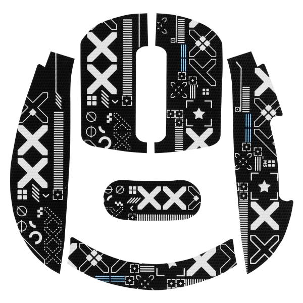 A.JAZZ マウスグリップ アンチスリップ 滑り止め 耐汗テープパッド ユニバーサル 効果的にX3ワイヤレスマウスの摩擦力を増加させ、マウスの良いアシスタント プラック【良いコンパニオン】X3マウスの滑り止めステッカーは、効果的にX3マウ...