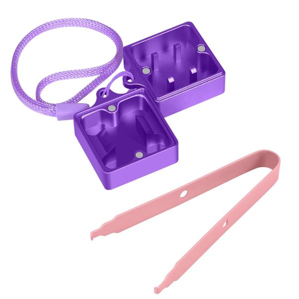 A.JAZZ 2in1キースイッチオープナー＆スイッチリムーバーセット キーボードスイッチ交換用 キーボード修理ツール キーキャッププーラー - ミニポータブル磁気 キートップ引抜工具 超軽量26グラム アルミニウム 引き抜けるキー Che...