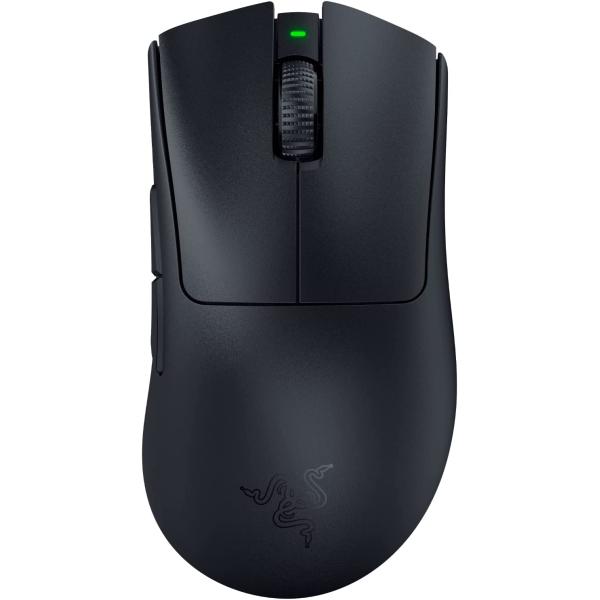 Razer レイザー DeathAdder V3 Pro ゲーミングマウス ワイヤレス 無線 63gの超軽量 進化したエルゴノミック形状 最高クラスの精度のFocus Pro 30K オプティカルセンサー 第 3 世代オプティカルマウススイ...
