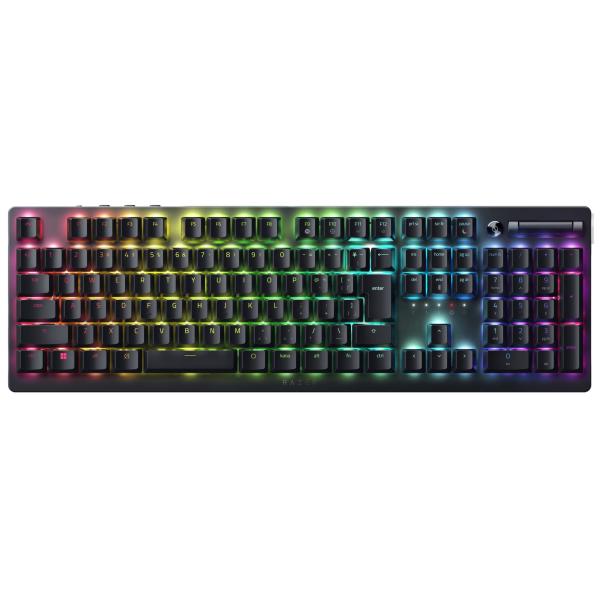 Razer レイザー DeathStalker V2 Pro JP Linear Optical Switch ゲーミングキーボード 薄型オプティカルスイッチ ワイヤレス 2.4GHz Bluetooth Type-C 40時間バッテリー持...