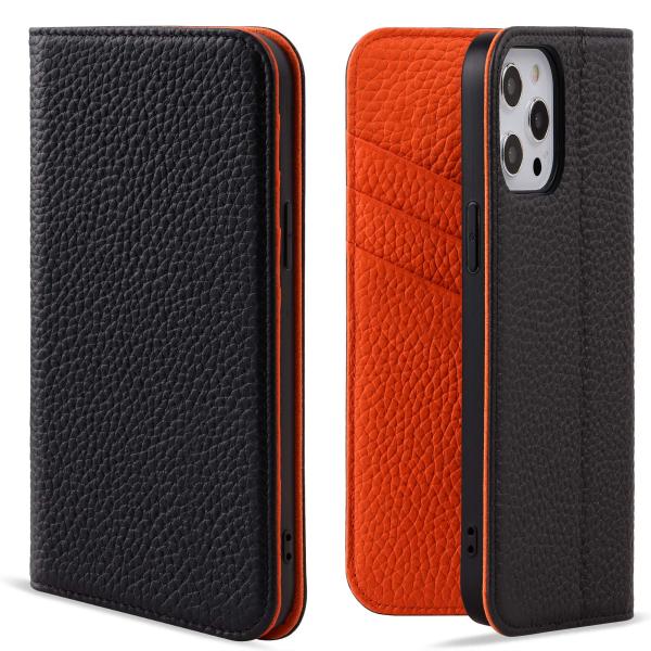 VISOUL iPhone12 Pro ケース 手帳型 本革 レザー アイフォン12 プロ スマホケース iPhone 12プロ 手帳 携帯カバー 全面保護 マグネット内蔵 横置きスタンド あいふぉん 12Pro/12対応 6.1インチ シ...