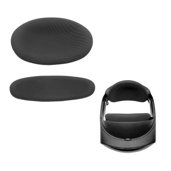 SHEAWA 額当てクッションカバー+後部ヘッドパッド保護カバー・Meta Quest Pro用 2点 互換 品 ケース シリコン 汚れ防止 防汗カバー アクセサリー (ブラック)対応機種:Meta Quest Pro柔軟性と頑丈さを兼ね備...