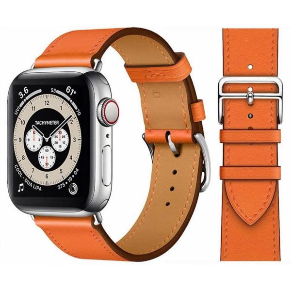 Frog Flag コンパチブル アップルウォッチ用 バンド 本革 レザーバンド ベルト 42mm 44mm 45mm 49mm 全サイズ対応 Apple Watch 7/6/5/4/3/2/1/SE/Ultra全機種対応 レディース メン...