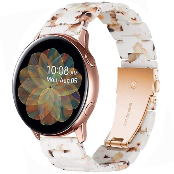 garmin Vivoactive 3/Galaxy Watch Active 2 樹脂バンド Garmin Venu SQ 交換バンド バンド 樹脂材質 ステンレス 調節可能 Garmin ForeAthlete 245 交換バンド ベル...