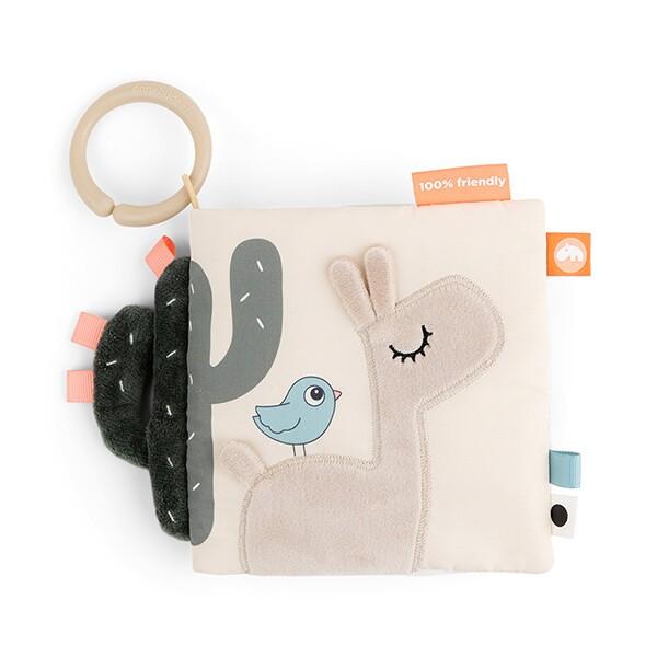 Done by Deerの人気アイテム、布絵本『アクティビティ・ブック』の新作が登場！ 新キャラクターのラリーは砂漠で暮らすラマの女の子。ところどころにサボテンが生える砂の世界で、ストーリーはどのように展開していくのでしょう？ 穏やかな色使...