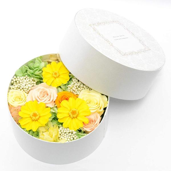 Lulu's ルルズ プリザーブドフラワー フラワーボックス ?お花畑のように? サイズ:直径12cm×高さ8cm イエローグリーン Lulu's-1020梱包サイズ : 21 x 15 x 15 cm; 300 gメーカー : Lulu's